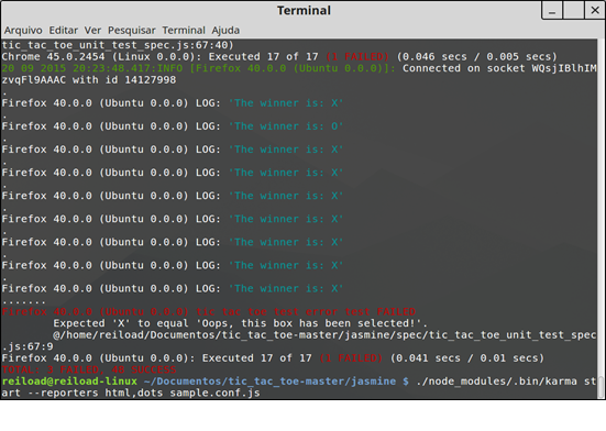 Vida de Testador...: Testes Unitários com Jasmine+Karma Test Runner
