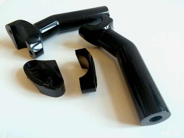 Black Bolt - Star Bolt / Yamaha XV950 blog: 5.5. inch pull back risers ...