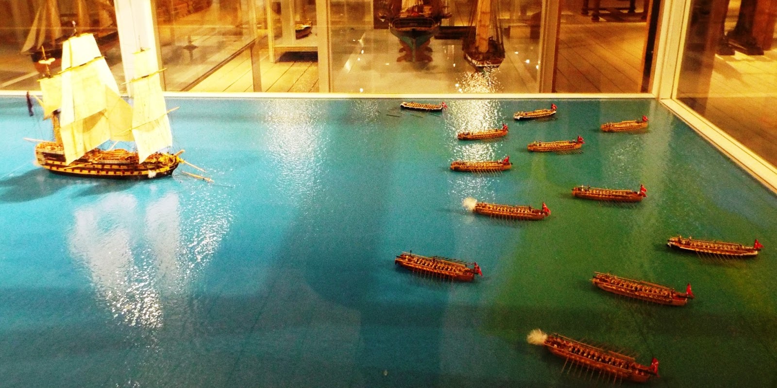 Wargaming Miscellany: Royal Arsenal Museum 2017: Naval Battle Models