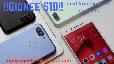 Gionee S10 Smartphone launched | Specs | Price | Features | Secrets