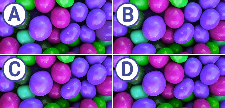 Spot the Difference! Candy Edition ~ Quiz Bee