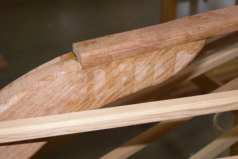 Sarum Skin-boat How-to: Knee - Keelson Assemby and Shaping