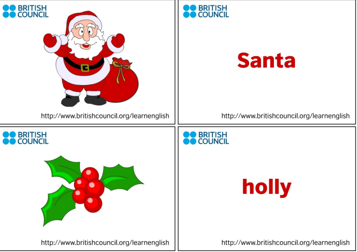 PROYECTO BILINGUE CBM: Christmas Flashcards