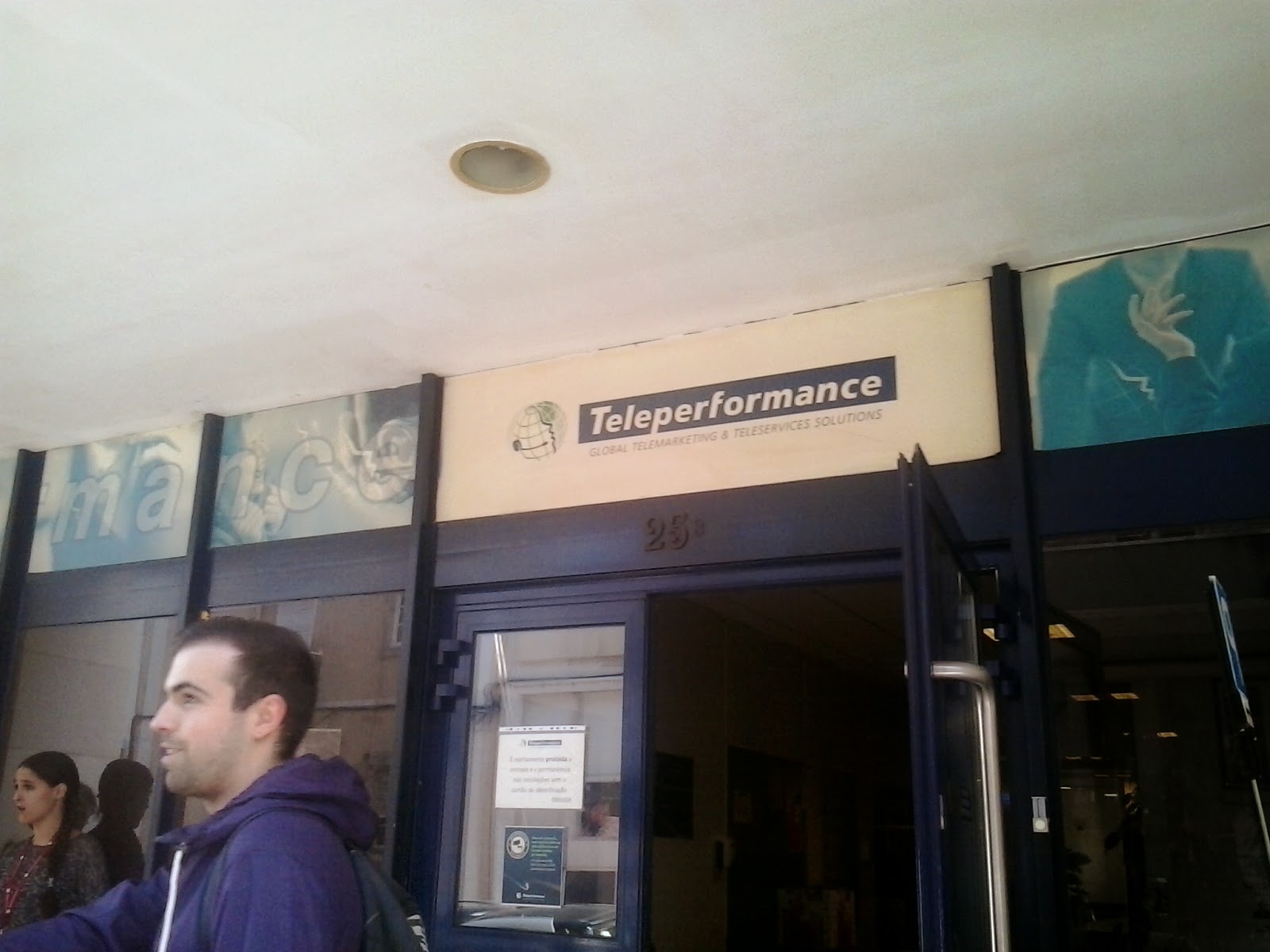 AtlânticoVET: Estágio em Lisboa, Teleperformance da Estefânia