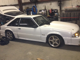 Whiteboy's Mustangs: 1990 Mustang GT white parts car!
