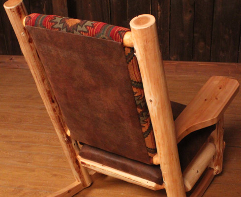 Rocky Top Log Furniture & Railing Blog: Rustic Gift Giving: Log Rocking ...