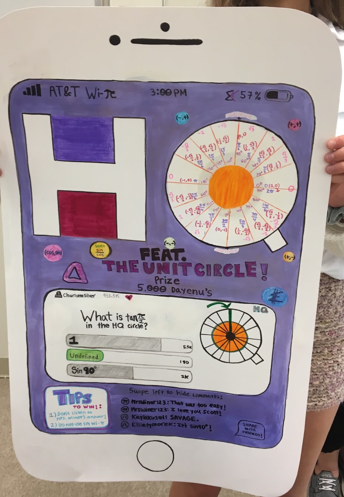 eat play math: Algebra 2 and Precalculus Unit Circle Projects 2018