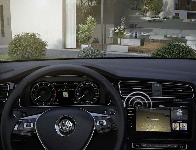Volkswagen antecipa o cockpit do Golf 8 na CES 2017