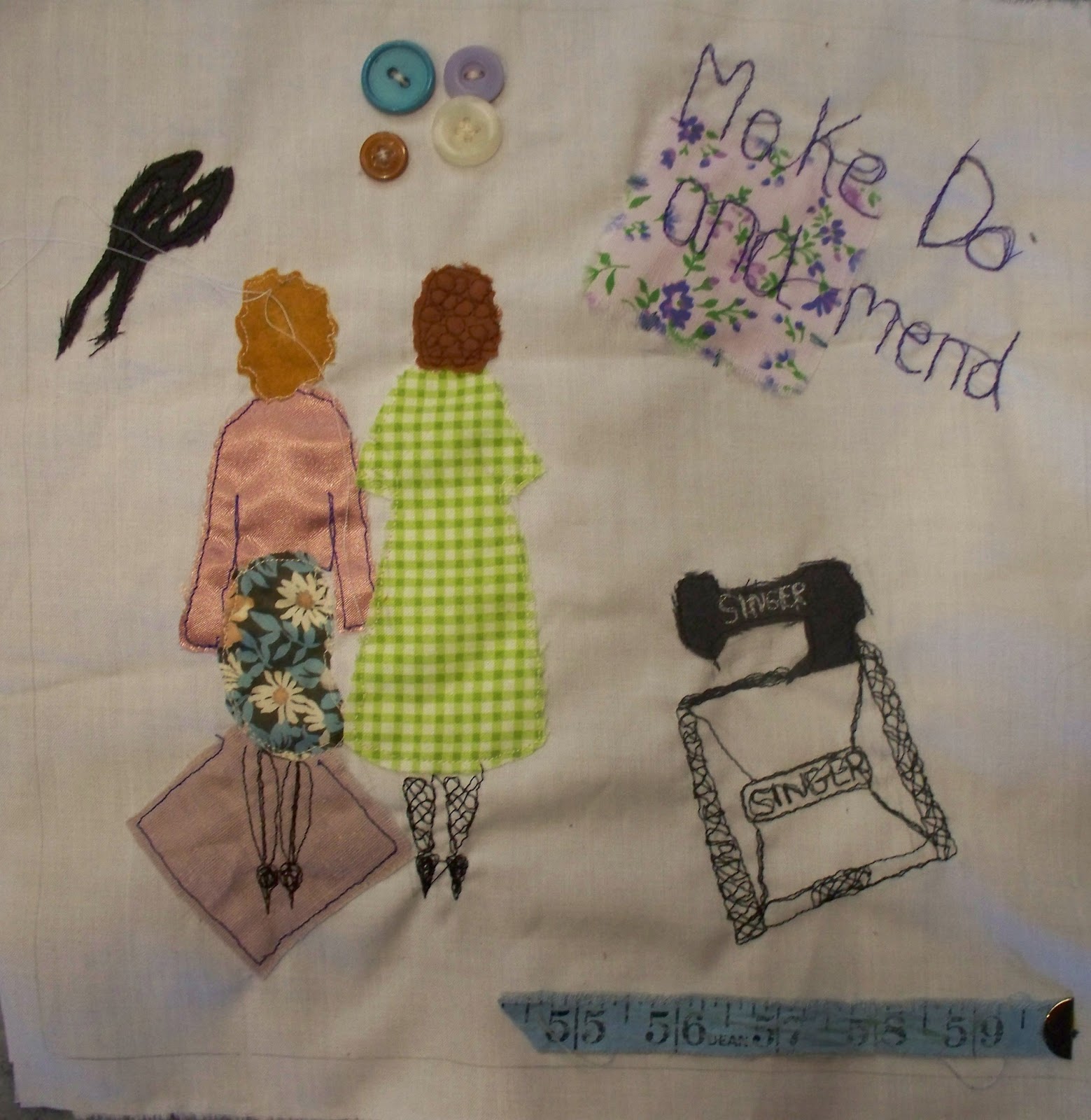 Louise Kelly: Women in WW2 Patchwork Quilt