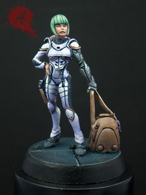 Javier González "Arsies", Miniature Painter: Infinity Nomads