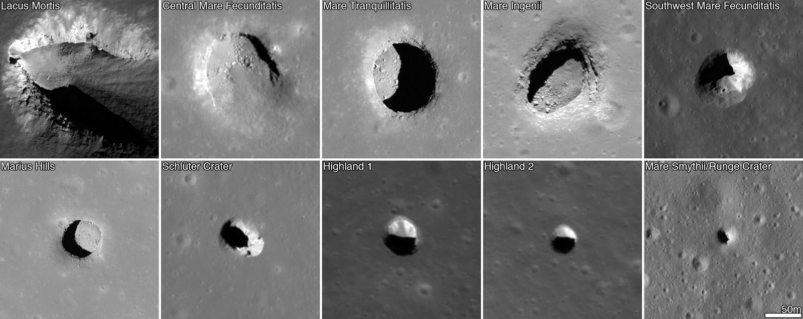 Suburban spaceman: NASA LRO Images: Lunar Pits Could Shelter Astronauts