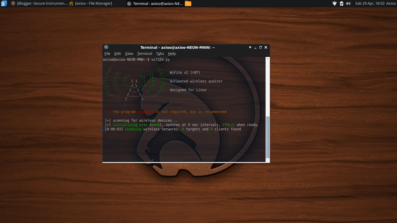 Backbox Linux Python Espeak Voice Command Secure Instrument