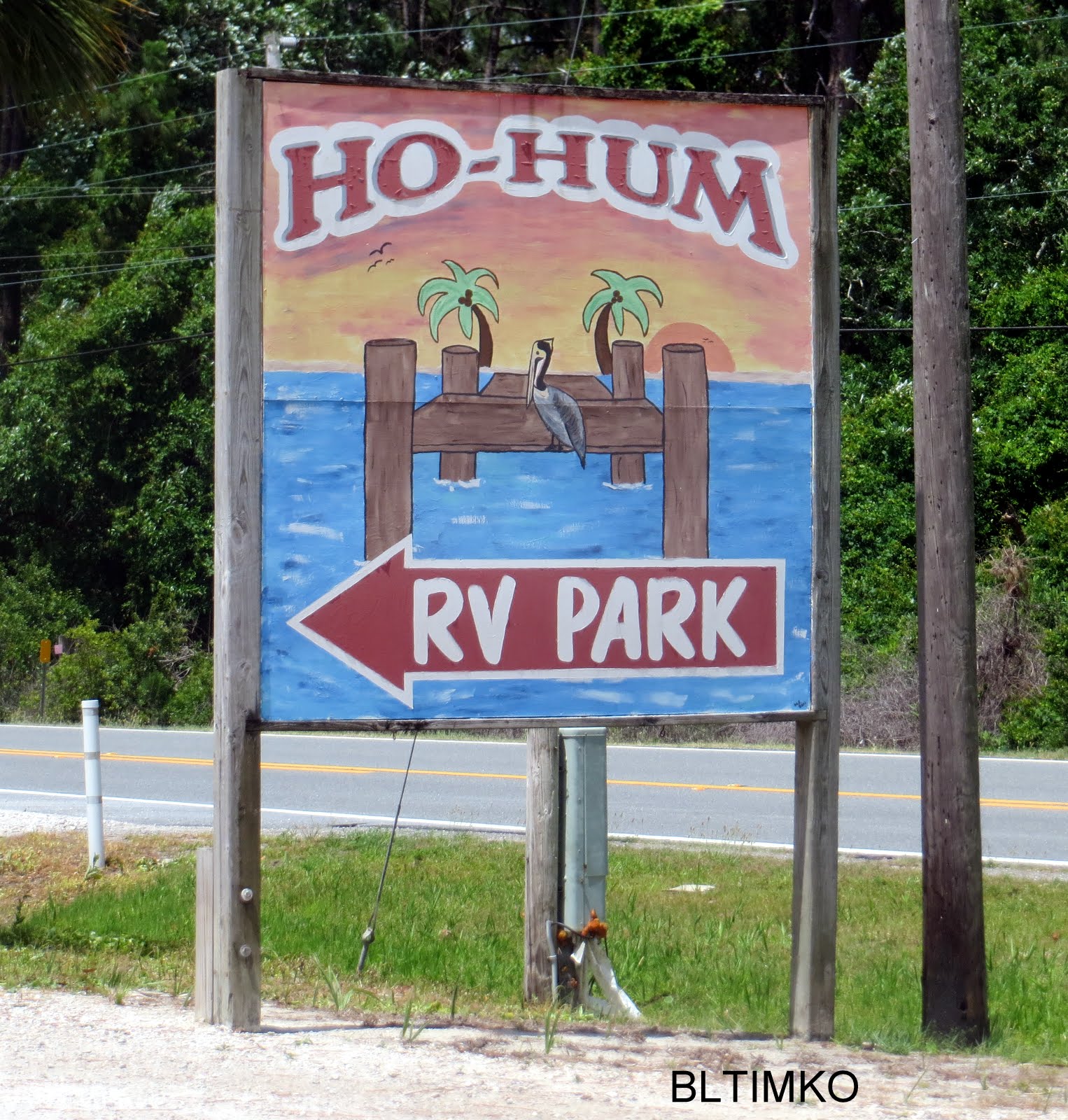 Bob and Linda's RV Travels: Ho Hum RV Park Carrabelle FL