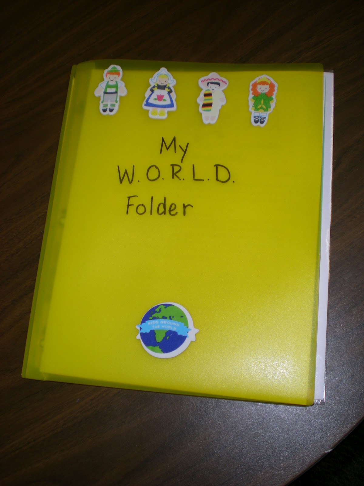 Miss B's Site: New year, new folders: My World Folders