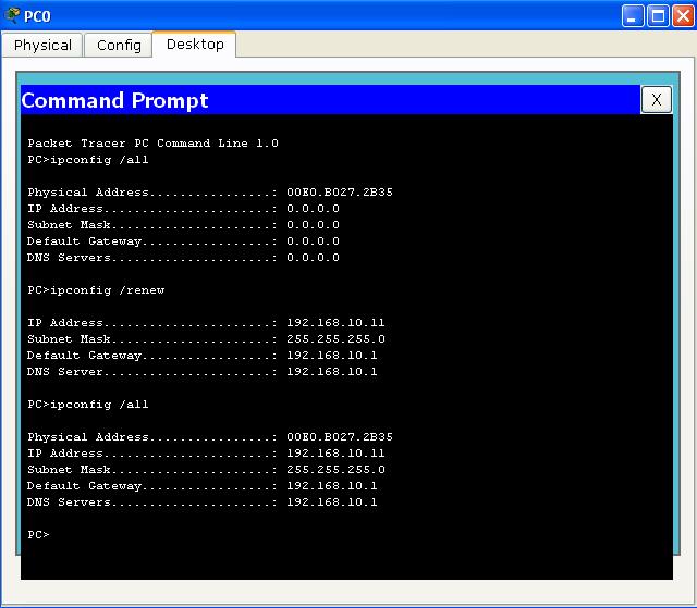 XYZ NETWORK: CCNA Lab Video Tutorial 6 – Router as DHCP Server