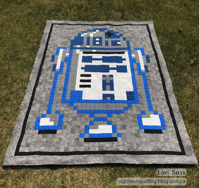 Night Owl Quilting & Dye Works: R2D2 Quilt