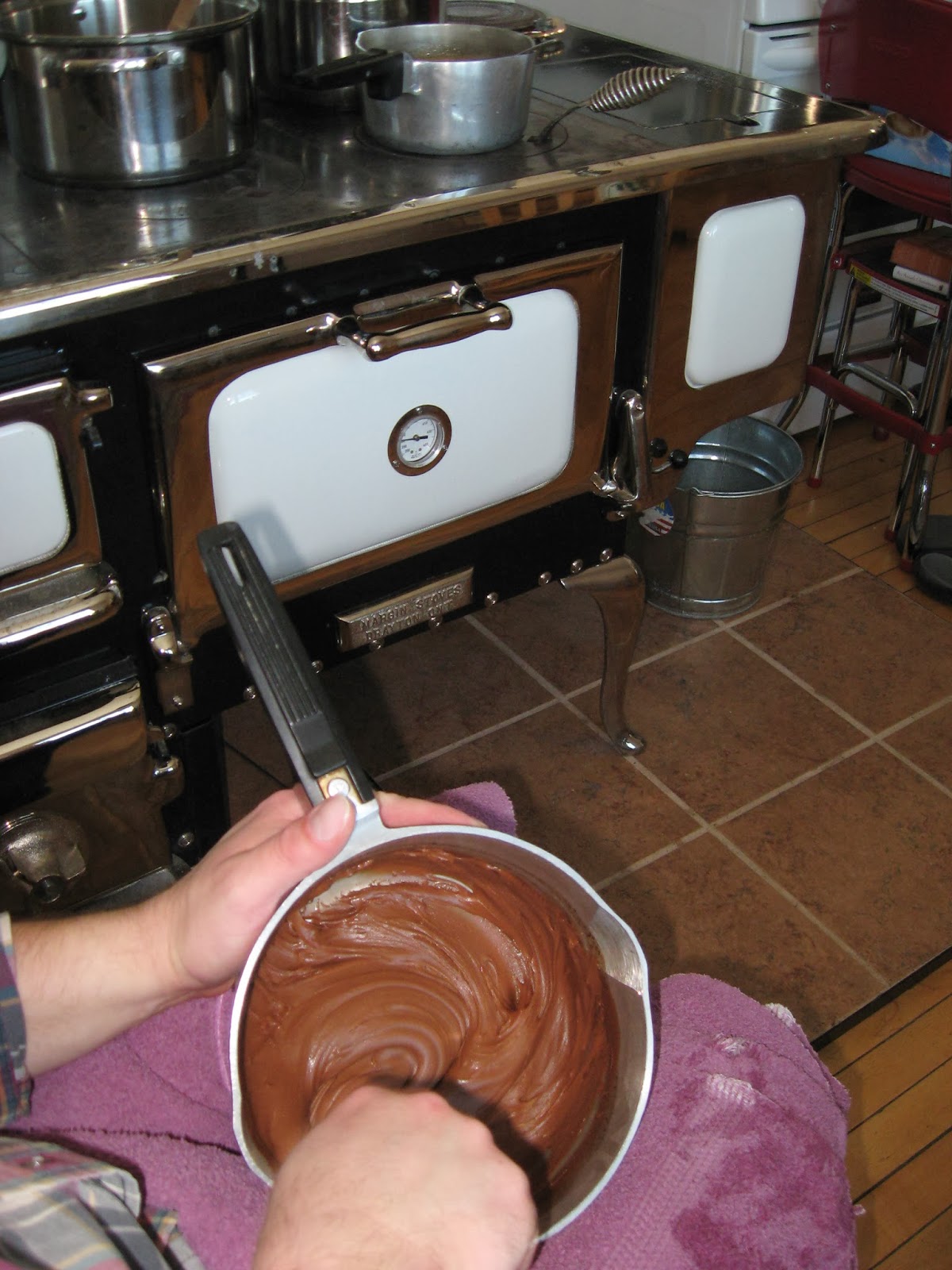 Wood Cookstove Cooking: Boiled Fudge: A Vintage Christmas Tradition