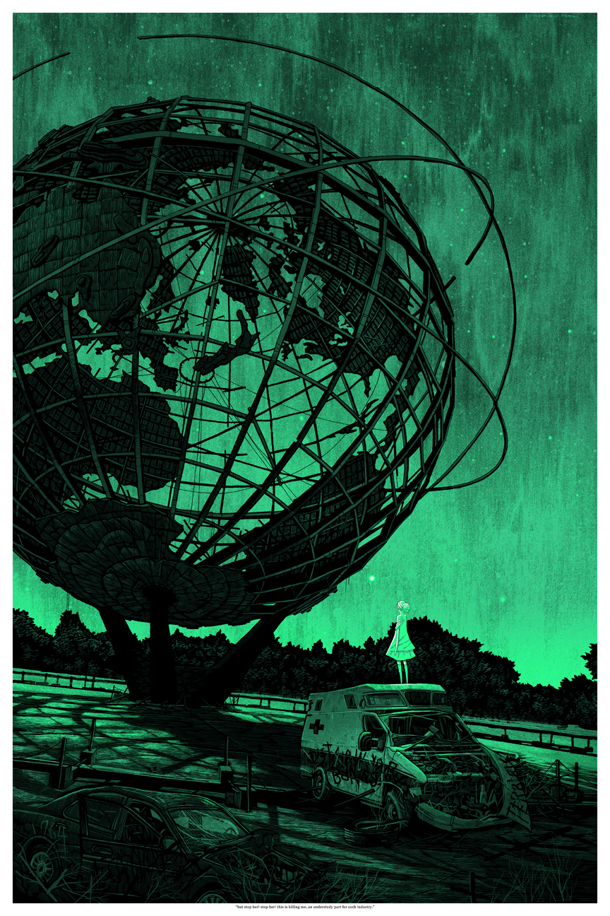 INSIDE THE ROCK POSTER FRAME BLOG: Daniel Danger 1964 Worlds Fair ...