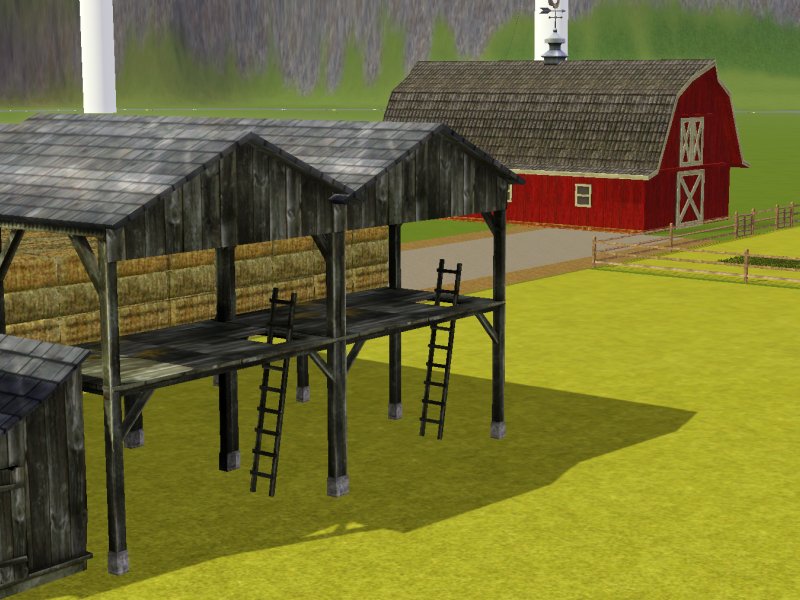 Simming in Magnificent Style: The farm 10. hay storage