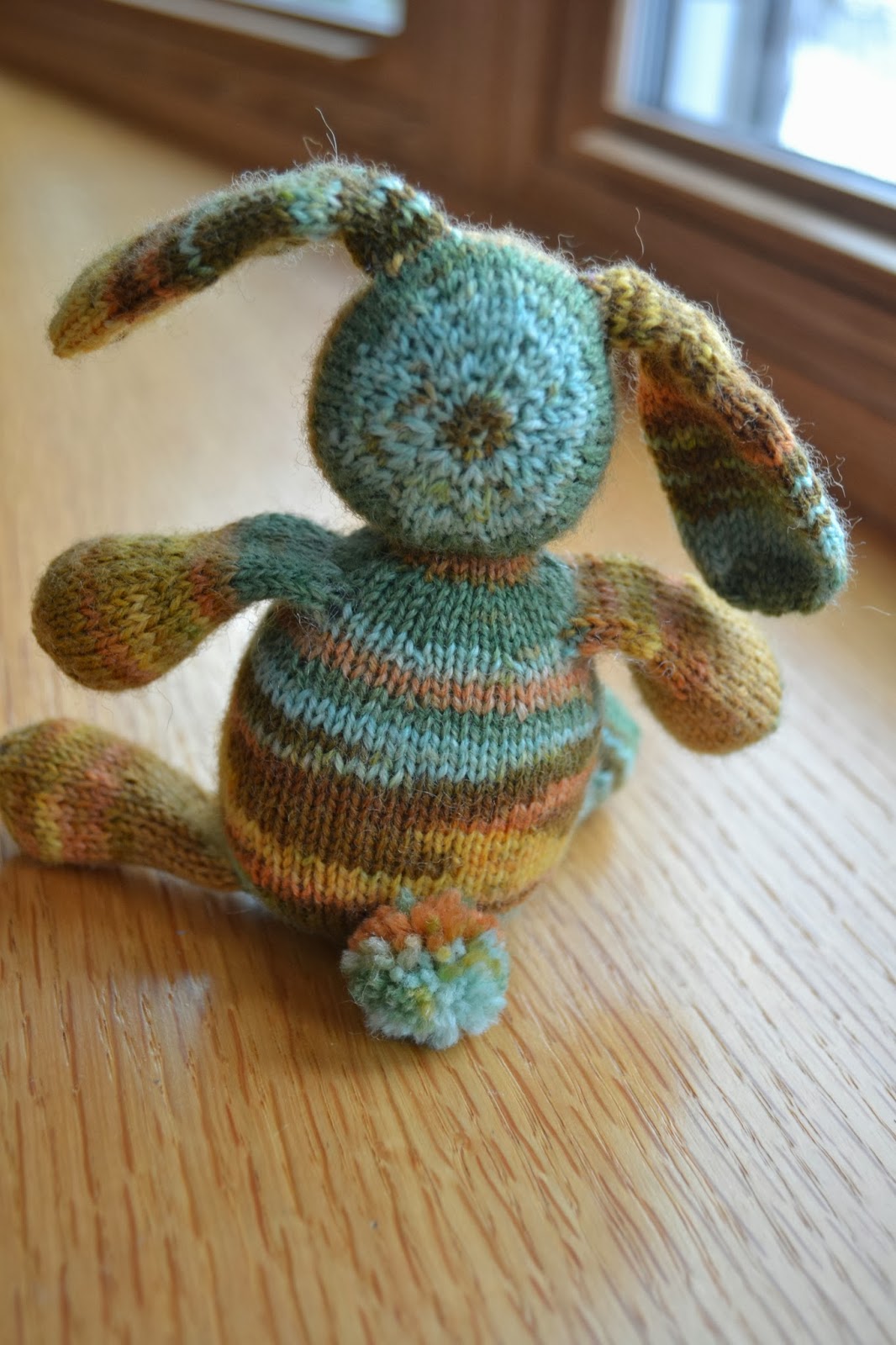 Susan B. Anderson: Mini-Sock Yarn Bunny ~ Pattern Now Available!