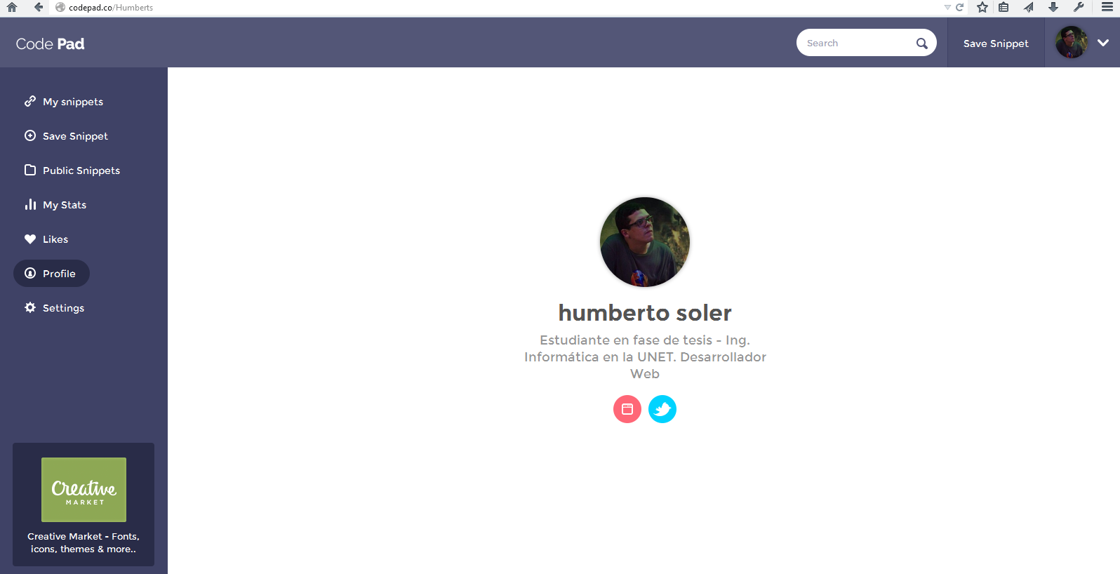 Code Pad, una red social para programadores ~ CódiGeek