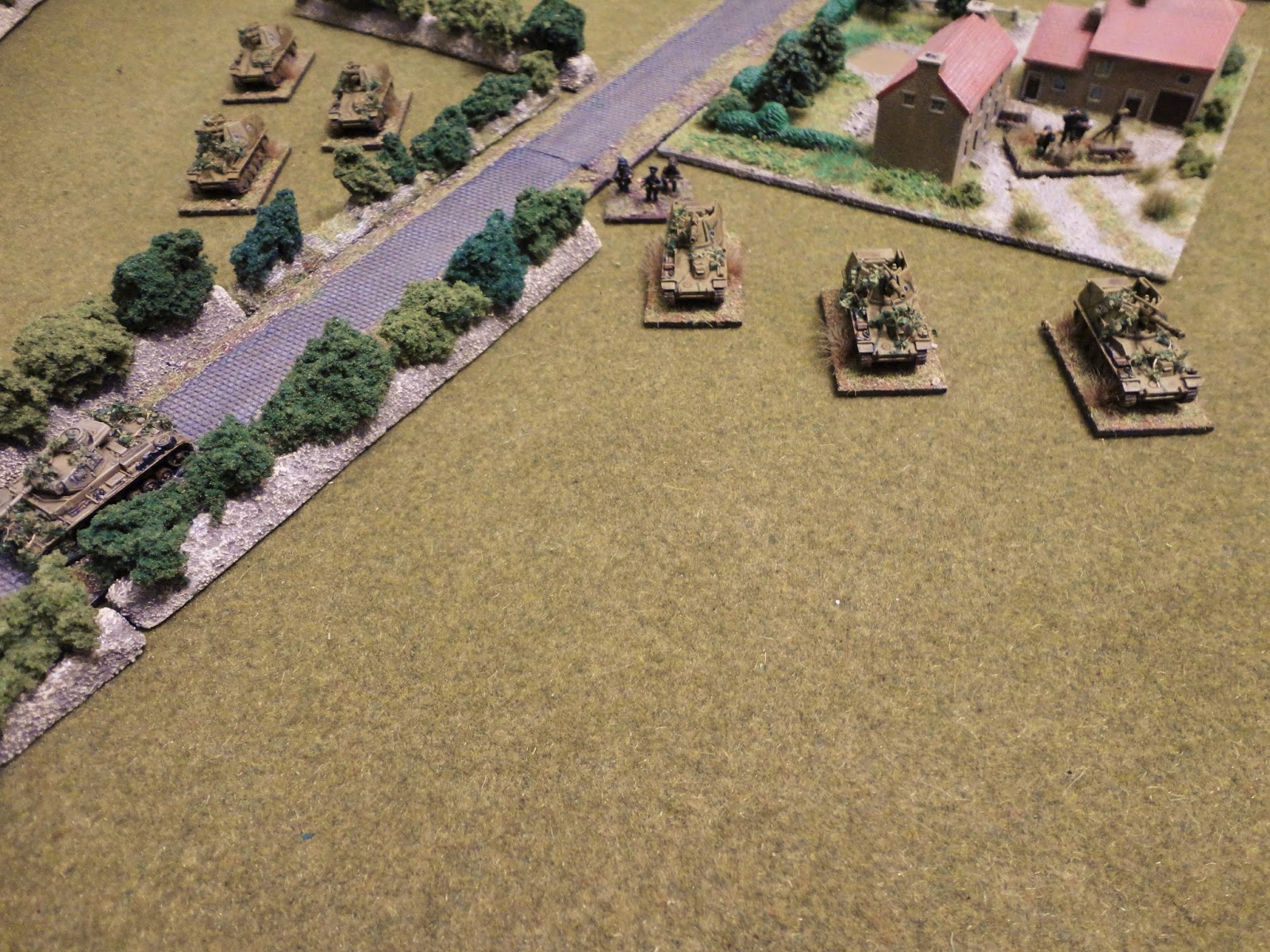 10/ 12mm WW2 and 6mm Napoleonic gaming: Wespe battery