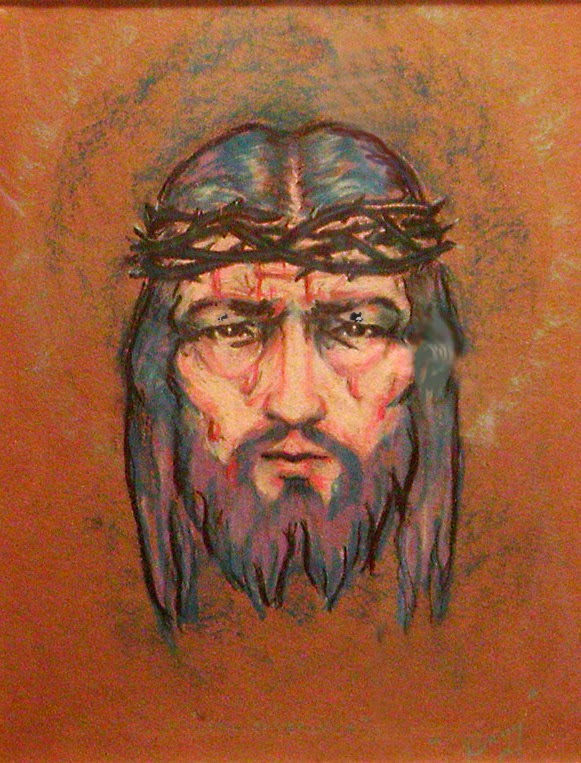 Uncle Ron's Blog: Three Faces of Jesus (artwork)