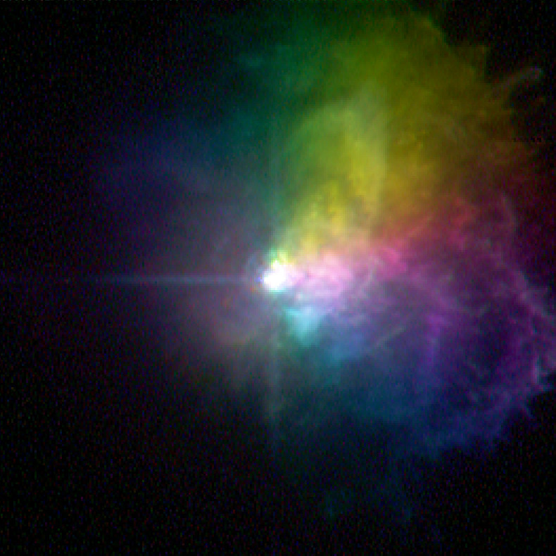 Massive Star VY Canis Majoris - Wallpaper