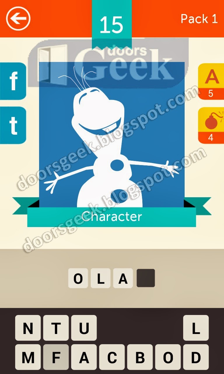 Mega Quiz [Pack 1] Level 15 ~ Doors Geek