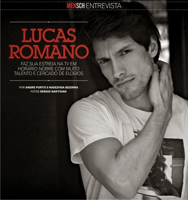 ENTREVISTA: Lucas Romano faz sua estreia na TV em horário nobre com ...