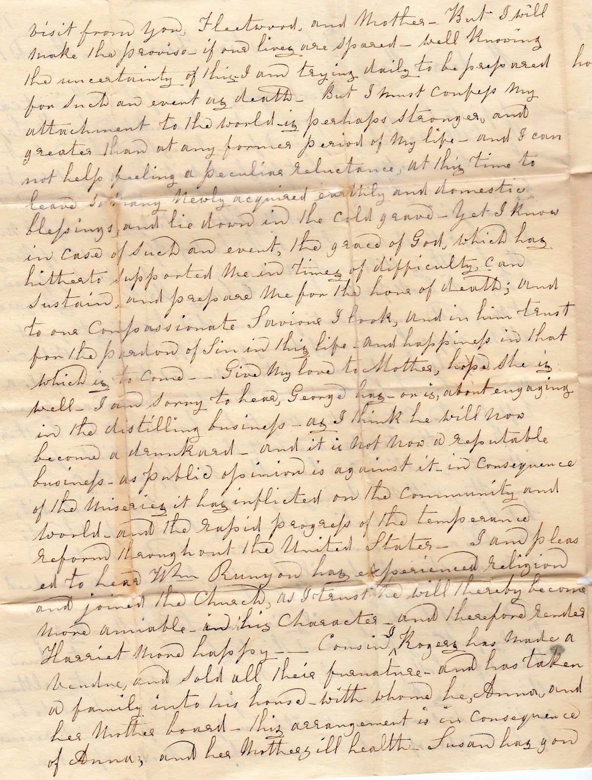 All Bound Together: A peek into the past - A letter written in 1842 ...