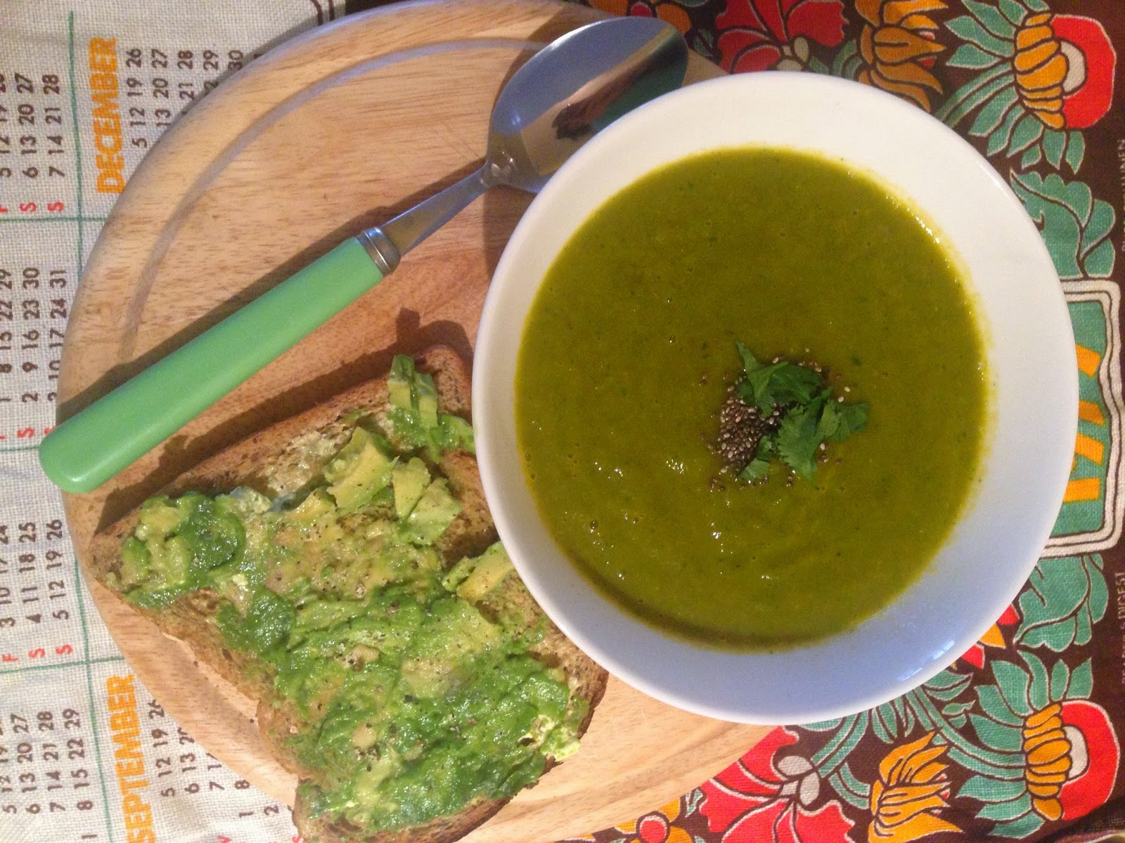 Herbivore Hare: Carrot, Kale and Coriander Soup