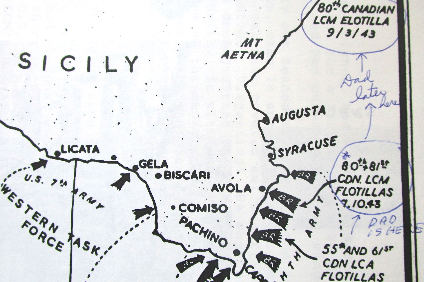 1000 Men, 1000 Stories : Video: "Allied amphibious landing, Sicily 1943"