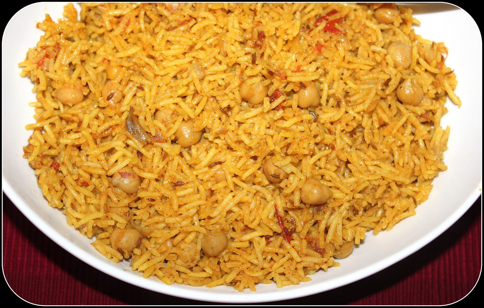 Lakshmi's Kitchen: Chana Pulao