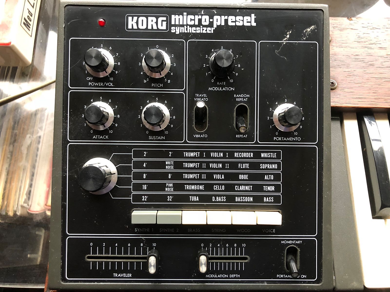 MATRIXSYNTH: Korg M500 Micro Preset SN 770329