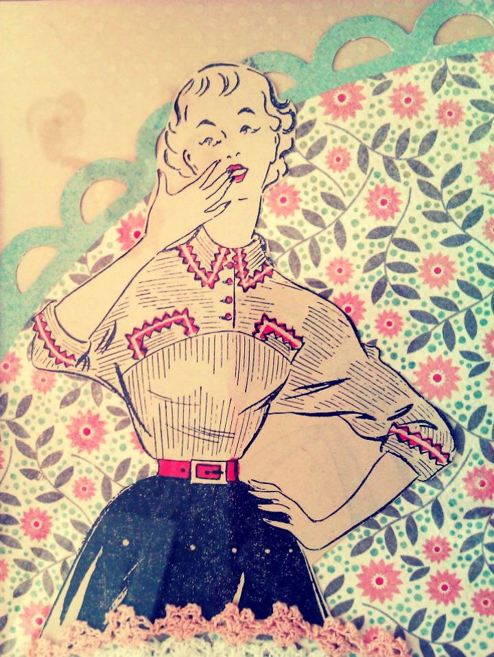 Sew a little love: My Vintage Vignette