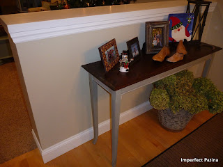 Imperfect Patina: New TALL Baseboards