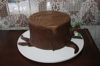 Michelle Lecce - Bolos, Doces e Chocolates: Bolo Tronco