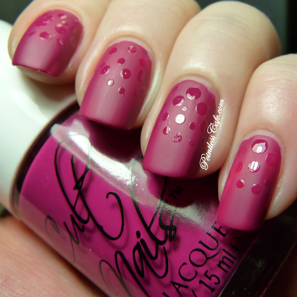 Cult Nails Morning Glory and Some Easy Nail Art | Pointless Cafe