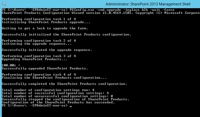 SharePoint Dungeon: using PSConfig - wait