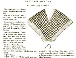 Civil War Quilts: Knit Yourself a Sontag