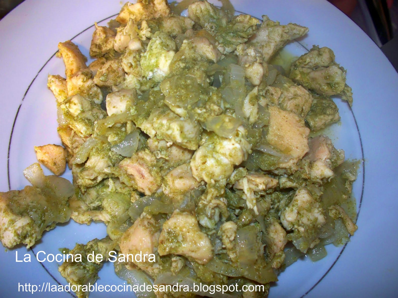 La Cocina de Sandra: Pollito Verde