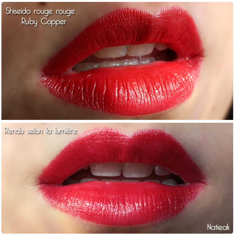 Shiseido Rouge Rouge, le merveilleux Ruby Copper - Le petit monde de ...