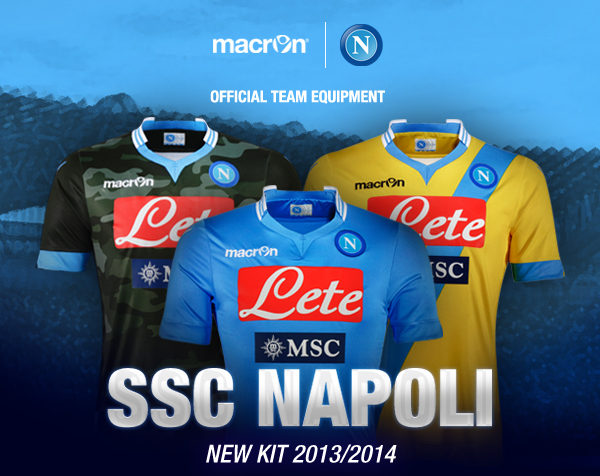 Macron e SSC Napoli hanno presentato le nuove divise per la stagione ...