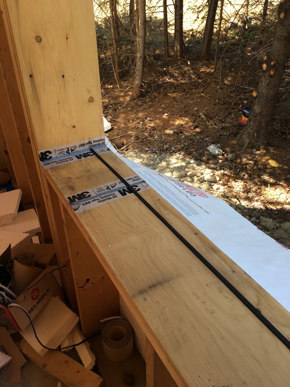 Building the Air Tight Barrier: Window Bucks.