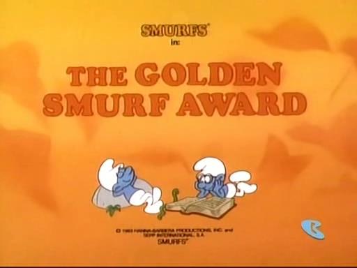 333 The Golden Smurf Award - Smurfs