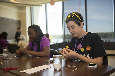 The Trident: USNA's STEM Program Hosts Baltimore Youth