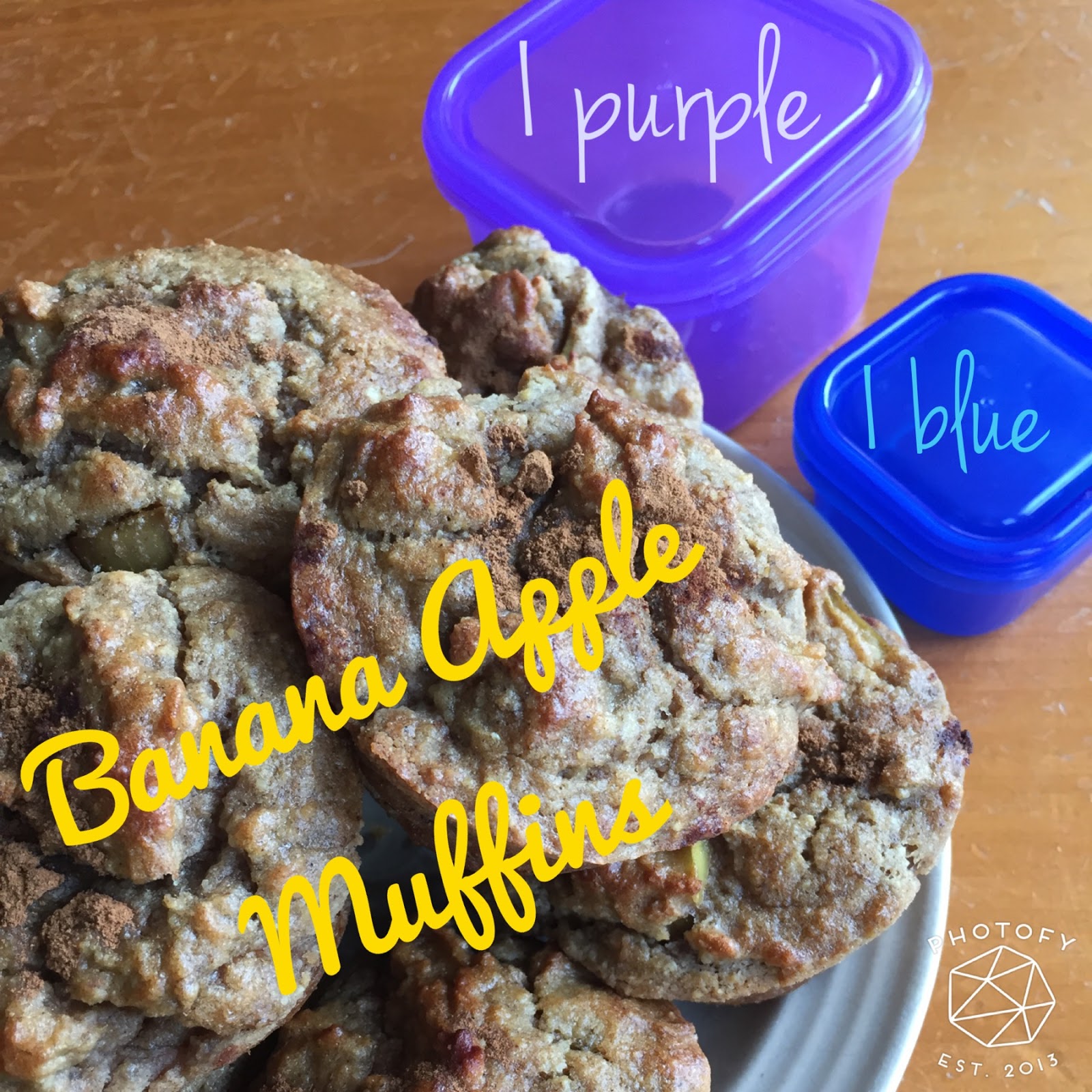 Banana Apple Muffins Fixate Style Vanessa Fit