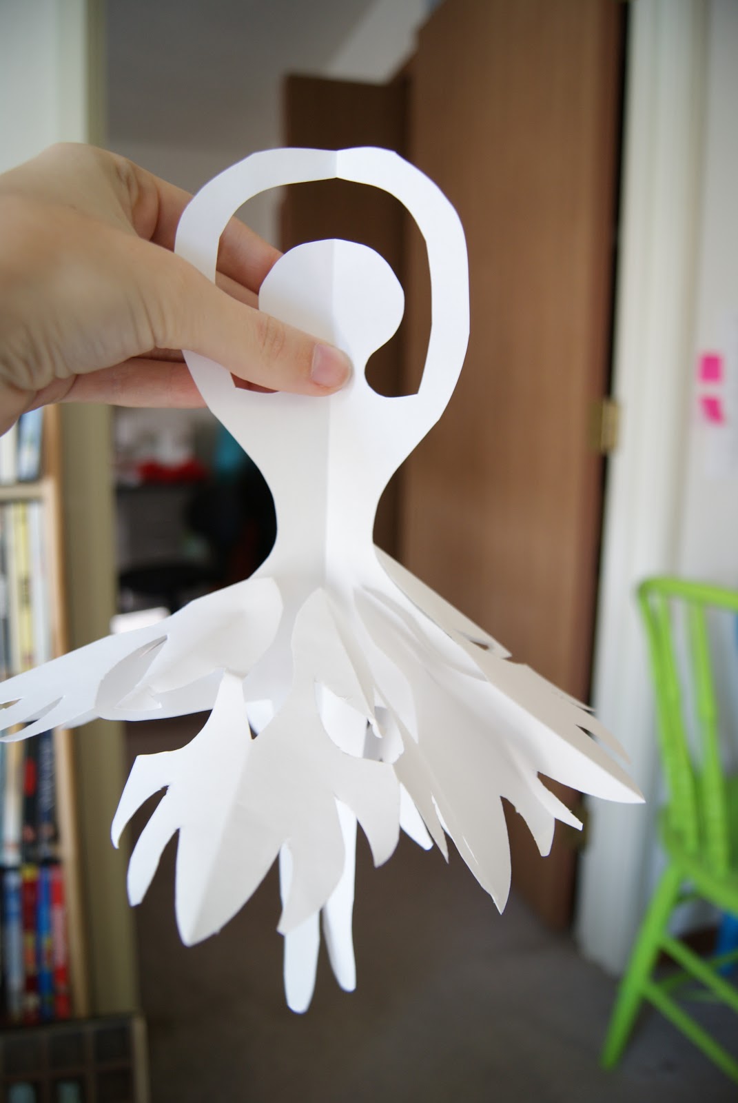 Star City Runner: "Snowflake Ballerinas" -- a simple craft