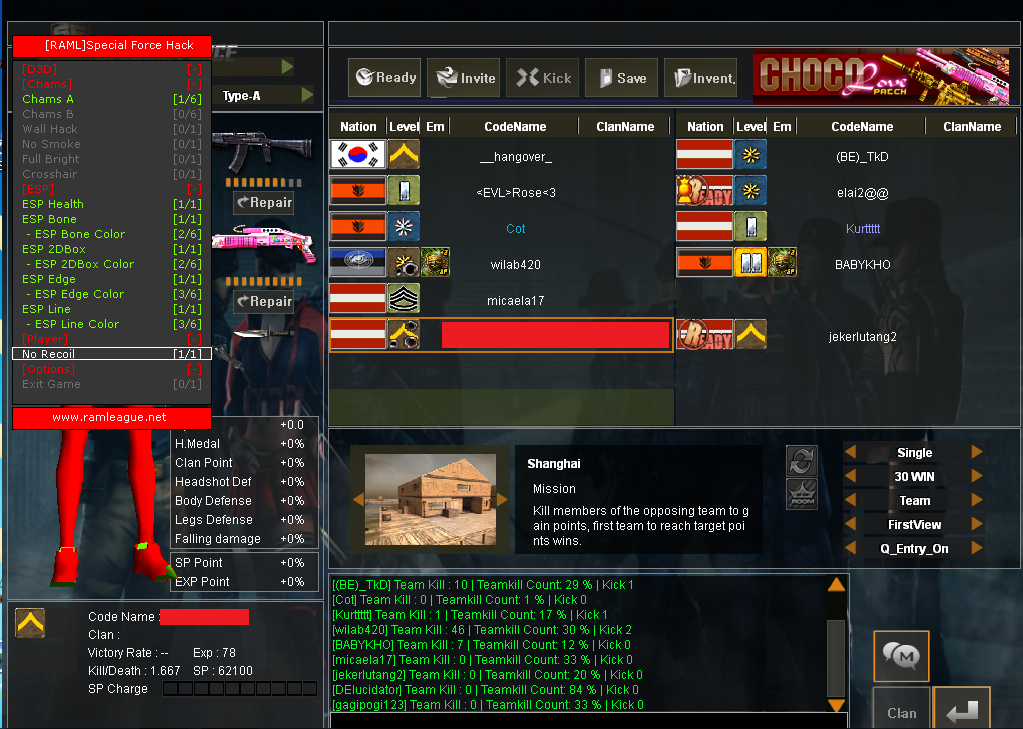 [Update] [03-09-2017]Special Force Ph Public HackVidGamePedia